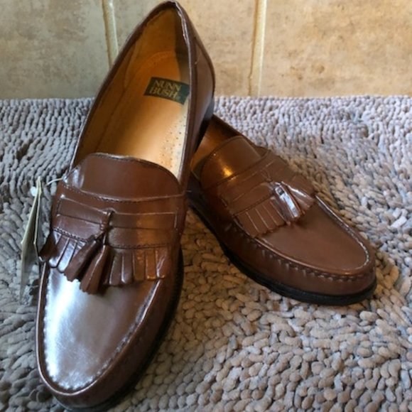 Nunn Bush | Shoes | Nwt Mens Nunn Bush Keaton Moc Toe Tassel Loafer 5 ...